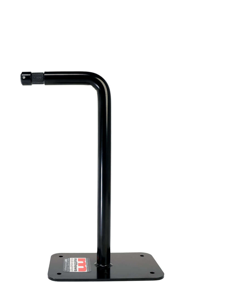 Black Hyper-Chrome Right Angle Baby Plate - Matthews – msegrip