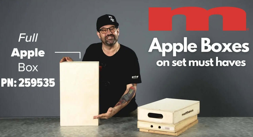 Film Production: Matthews Apple Boxes - Studio Grade Gear – msegrip
